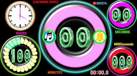 100 Hours Timer Countdown Alarm🔔 Speedfeeling Youtube