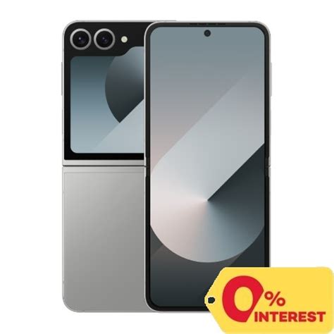 Buy Samsung Galaxy Z Flip Gb Gb Silver Shadow