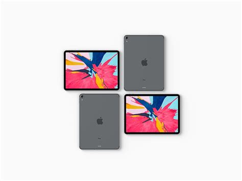 Top View IPad Pro Mockup