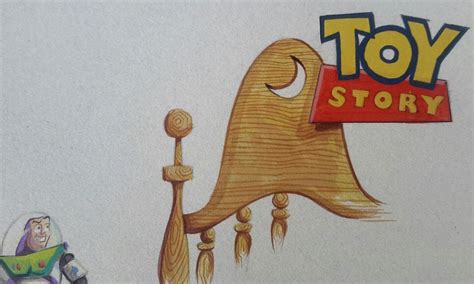 Original Painting Toy Story Concept Art Disney Book Concept Cel Pixar