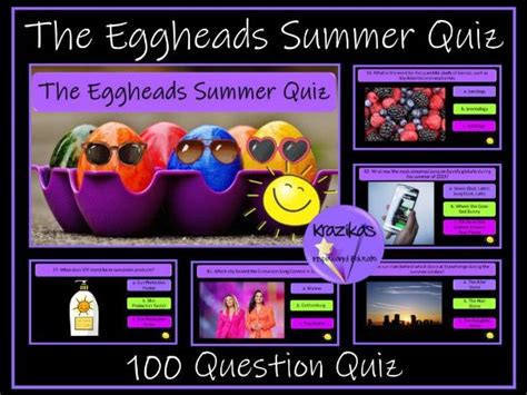 Summer Quiz 2024 | Teaching Resources