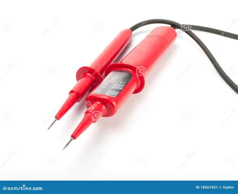 Electrical Test Probes Stock Image Image Of Lead Measuringmultimeter 18561051