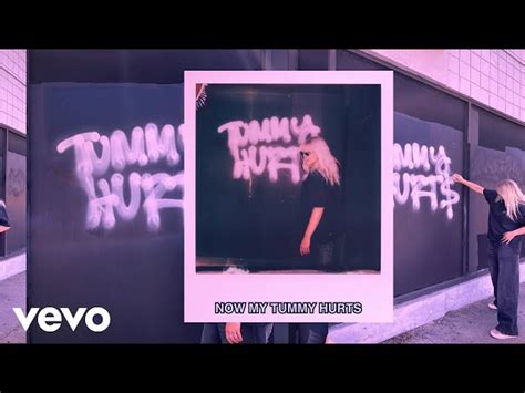 Rene Rapp Tummy Hurts Chords Lyrics Video