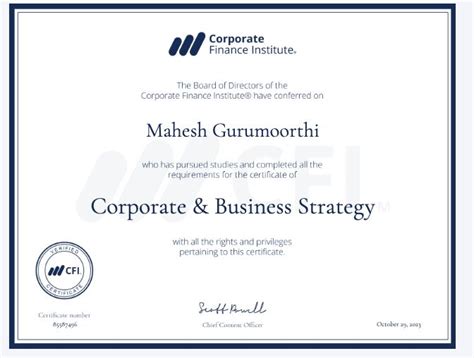 Mahesh Gurumoorthi On Linkedin Cfi Financialanalytics Finance Strategicplanning Strategy