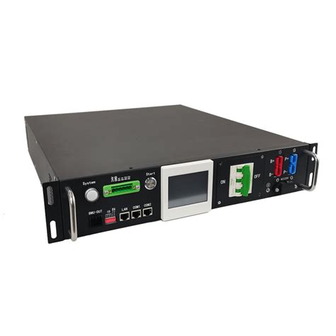 High Voltage Bms With Can Rs485 Communication Interface Ip20 Protection Level 105s 336v 50a Ups Ess