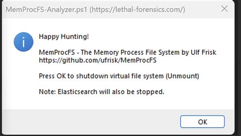 MemProcFS MemProcFS Analyzer Comprehensive Analysis Guide