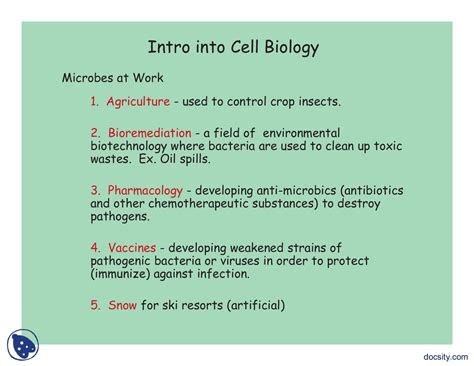 Introduction Part 2 Cell Biology Lecture Slides Slides Cell Biology