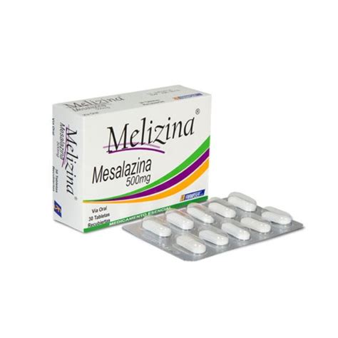 Melizina 500mg Caja 30tb Farmaser Sa