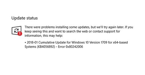 修复 Windows 更新错误 0x80242006 Errortools