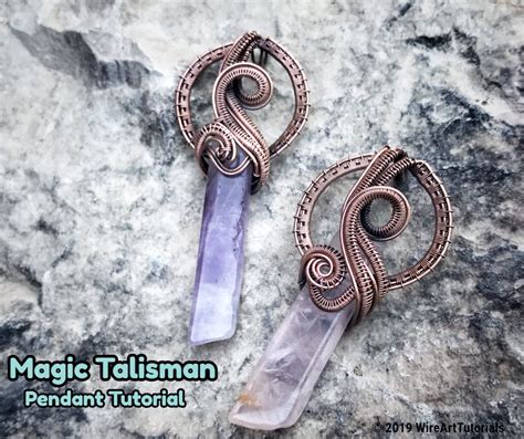 Wire Wrap Tutorialwire Wrapping Pattern WireArtTutorials Etsy