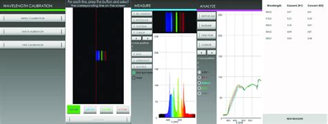 App For Calculating The Concentration Of A Sample Using The Spectra