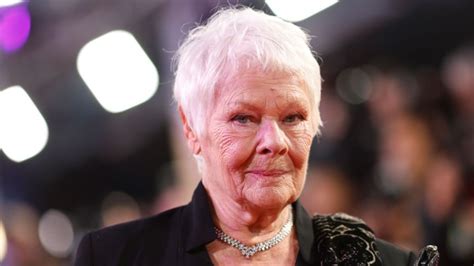 Judi Dench Says She Cant See On Film Sets Anymore Its Difficult For Me If I Have Any Length