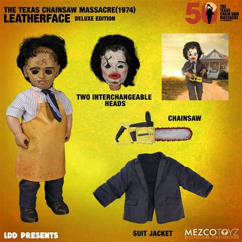 Leatherface 1974 The Texas Chainsaw Massacre 50 Years Toy Blog
