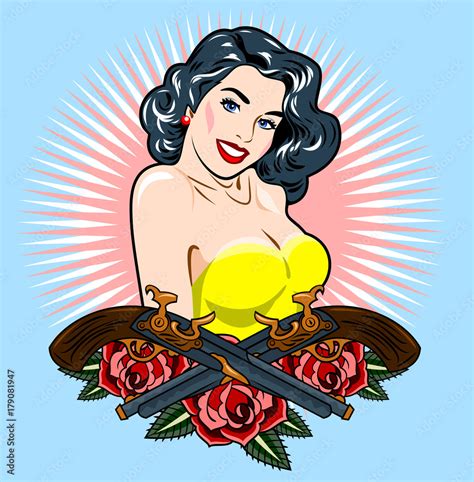 Sexy Pin Up Tattoo