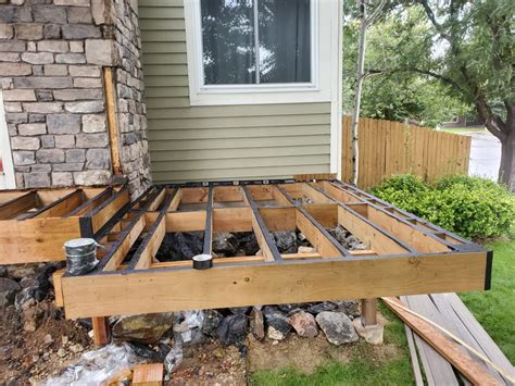 Deck Framing Deck Builder New Castle Building Group Launches