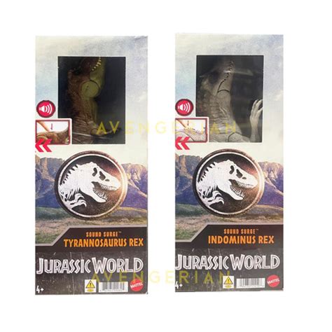 Jual Jurassic World Epic Evolution Sound Surge 12 Figure T Rex