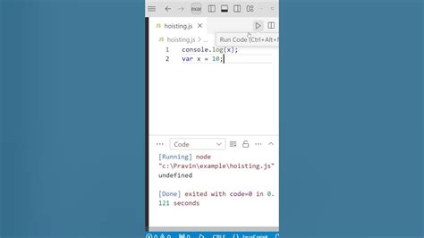 Javascript Hoisting Interview Question Typescript Short Coding Code Javascript Shortsvideo