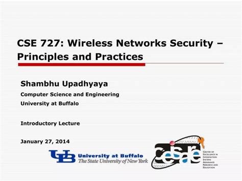 Ppt Cse 727 Wireless Networks Security Principles And Practices