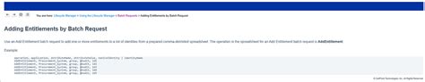 Batch Request Features To Add Entitlement To Ad Iiq Discussion And