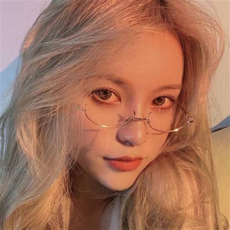 Sanhe Korean Girl Half Frame Glasses Flat Eyeglasses Frame Female