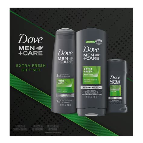 Mencare Face Body Hair And Deodorant T Set Dove