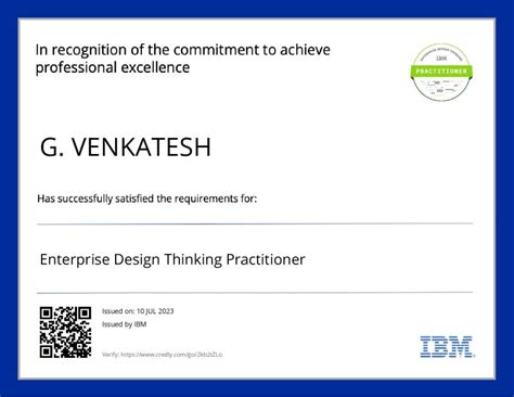 Gandavadi Venkatesh On Linkedin Designthinkingprocess Skilldevelopment Certificationachievement