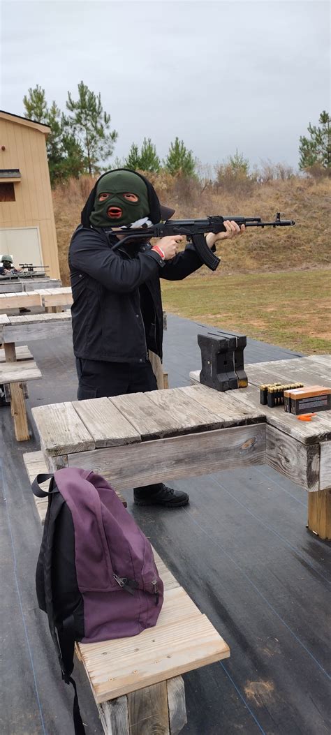 First Time Shooting My New AK R Ak47