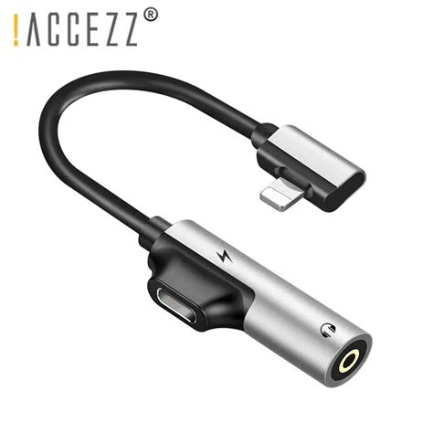 ACCEZZ 3,5 мм разъем для наушников для iphone X 8 7 Plus 2 в 1 ...