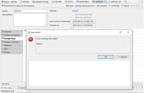 Foreign Key Couldnt Be Created · Issue 7658 · Dbeaverdbeaver · Github