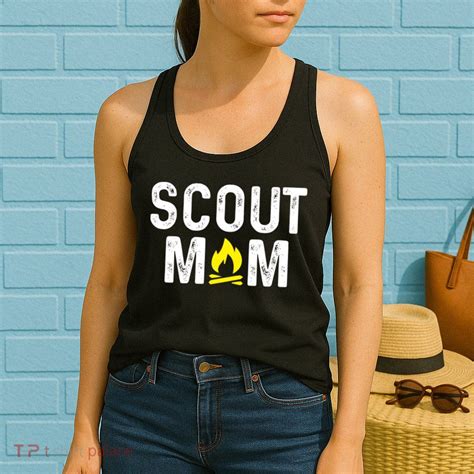 Scouting Mom Scout Mother Scouts Womens Tank Top Teeshirtpalace