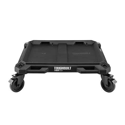 Toughbuilt Stacktech Rubber Topped Plastic Dolly 113kg Capacity Tb B1 T 10