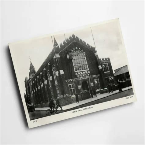A6 Print Vintage Middlesex Town Hall Edmonton Eur 418 Picclick It