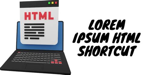 Lorem Ipsum Html Shortcut Lipsum Hub
