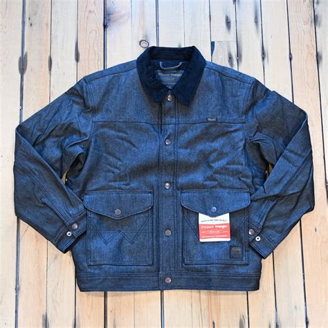 Filson × Wrangler Denim Work Jacket Black Atomic 79