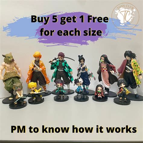 Demons Slayer Kimetsu No Yaiba Japanese Anime Action Figure Tanjiro