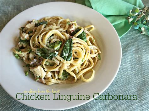 Chicken Linguine Carbonara