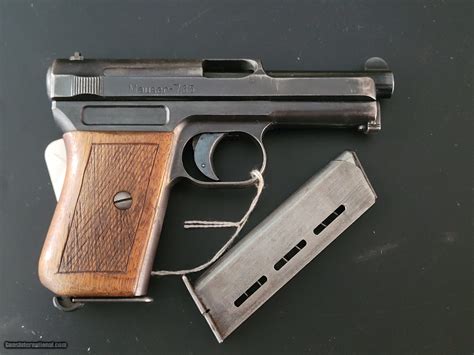 Nice Ww2 4th Armored Div Mauser Model 1914 Surrendered Pistol Rig 2