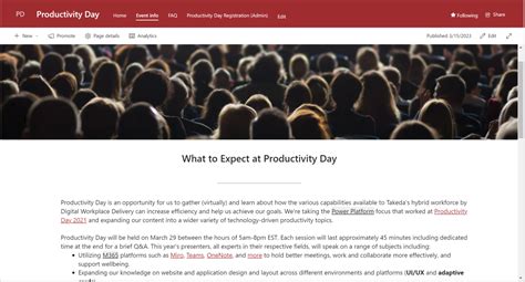 How To Create An Effective SharePoint Event Site D Arce Hess S Blog