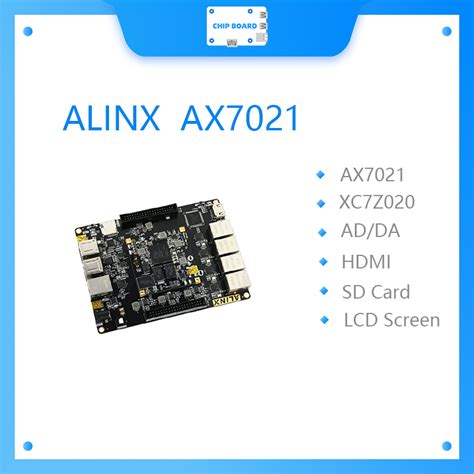 Alinx Ax7021ยี่ห้อ Xilinx Zynq 7000 Artix 7 Fpga Soc Zynq Xc7z020 Development Board32g Emmc 5