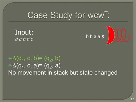 push down automata vs turing machine pptx