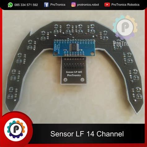 Jual Sensor Robot Line Follower Line Tracer 14 Channel Kota Surabaya ProTronics Tokopedia