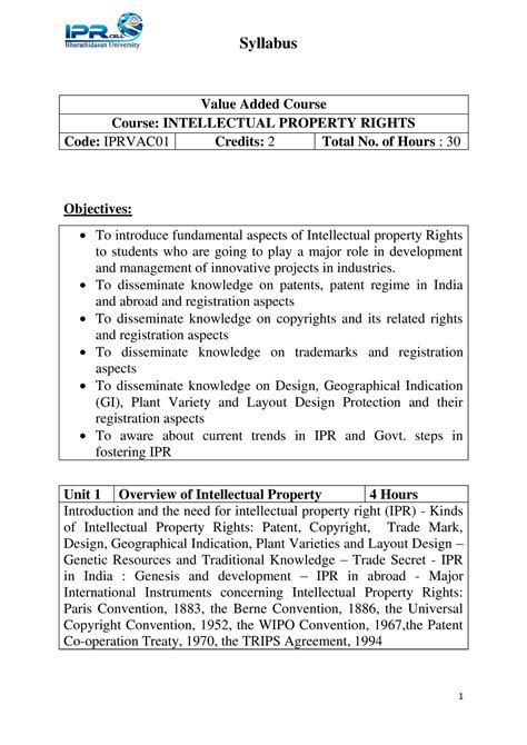 Syllabus - bdjcbdzkjbvkdfvbdkvjdbvkjdvbk.djv - Warning: TT: undefined function: 32 Objectives ...