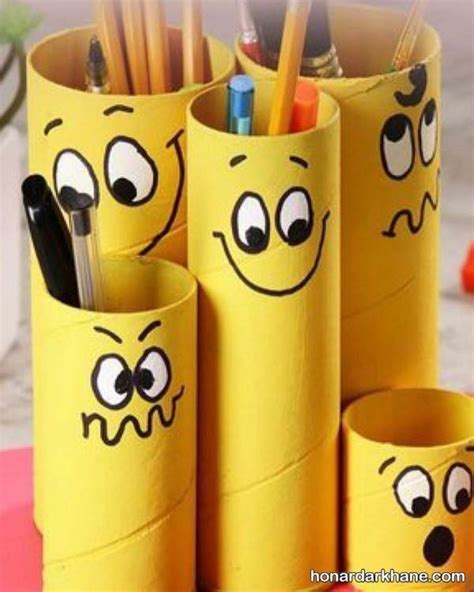 ساخت جامدادی رومیزی با وسایل دور ریختنی و ساده در منزل