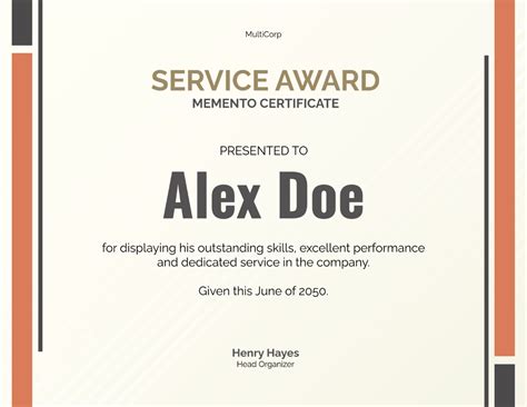 Free Printable Award Certificate Templates To Customize Online