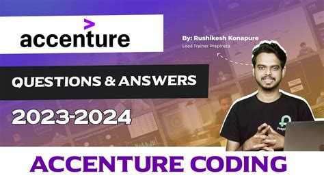Accenture Coding Questions And Answers Accenture Last Min Preparation