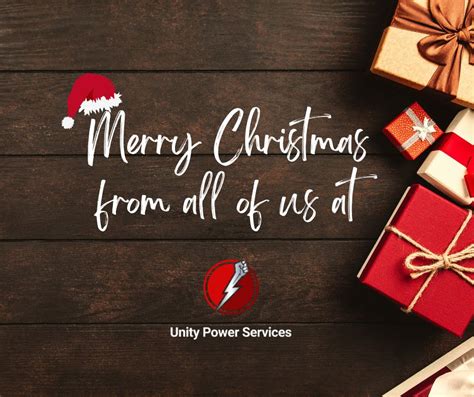 Unity Power Services On Linkedin Merry Christmas From Unity Power Services ⚡️🎄