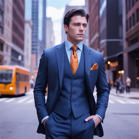 Highquality Professional Portrait Photograph Of A Man Premium Ai