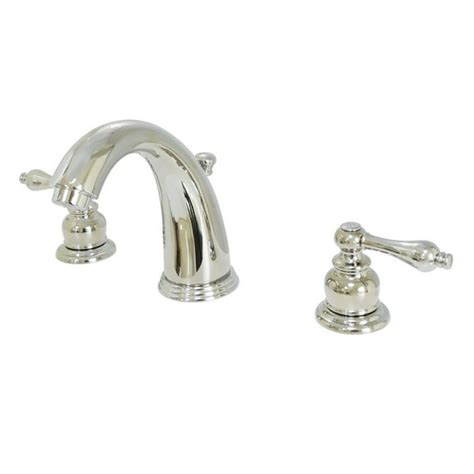 Kingston Brass Ks3967ax 8 In Widespread Bathroom Faucet Brushed Brass
