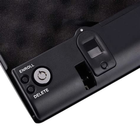 Портативный Сейф для пистолета с отпечатком пальца сейф датчик для отпечатков пальцев коробка