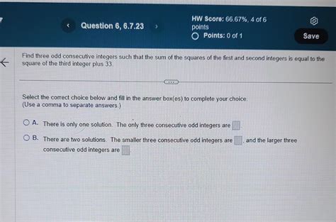 Solved Find Three Odd Consecutive Integers Such That The Sum Chegg